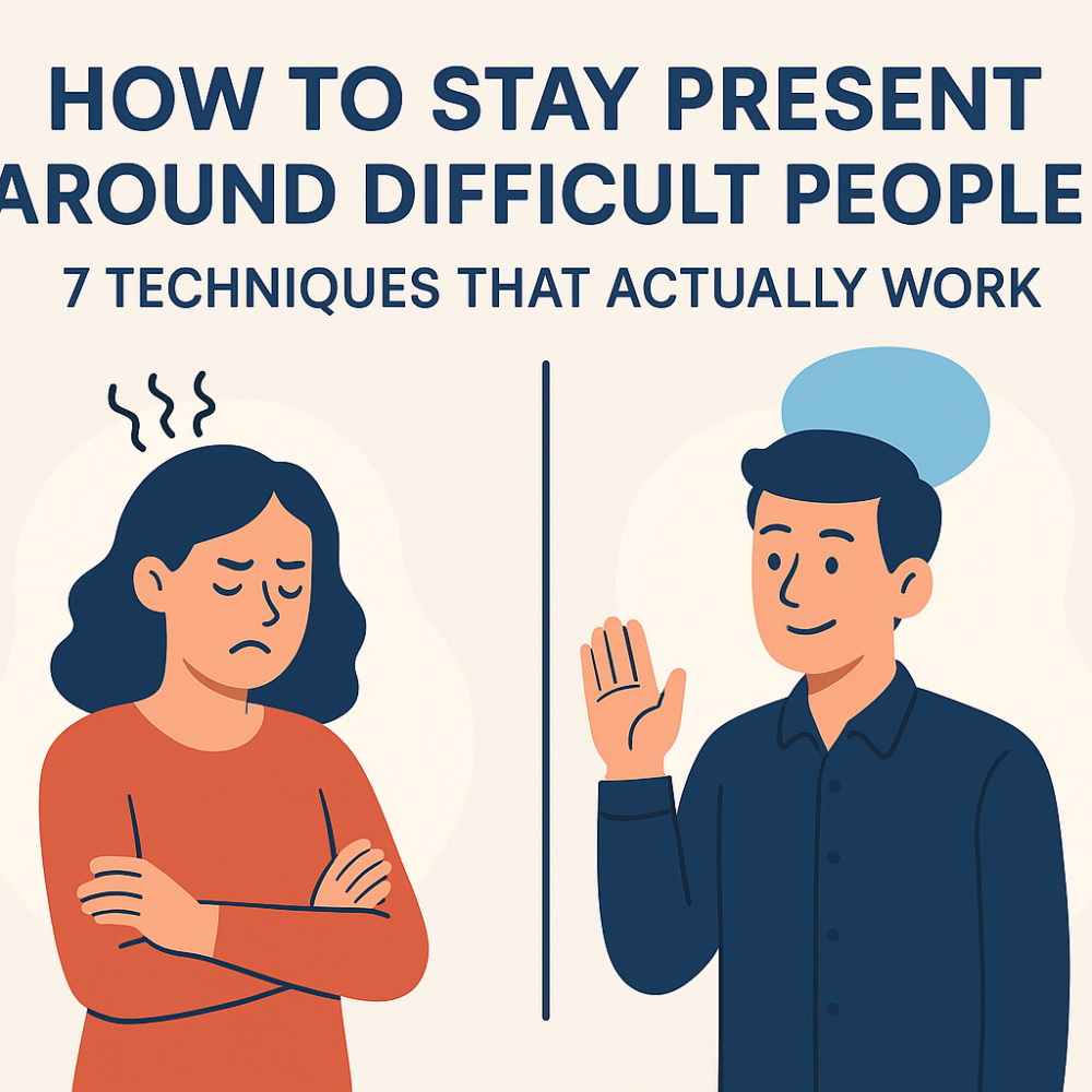 How To Stay Present Around Difficult People: 7 Mindfulness Techniques ...